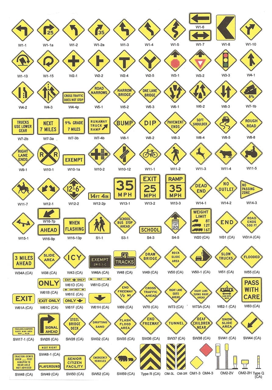Standard and Custom Traffic Signage - High Star Traffic
